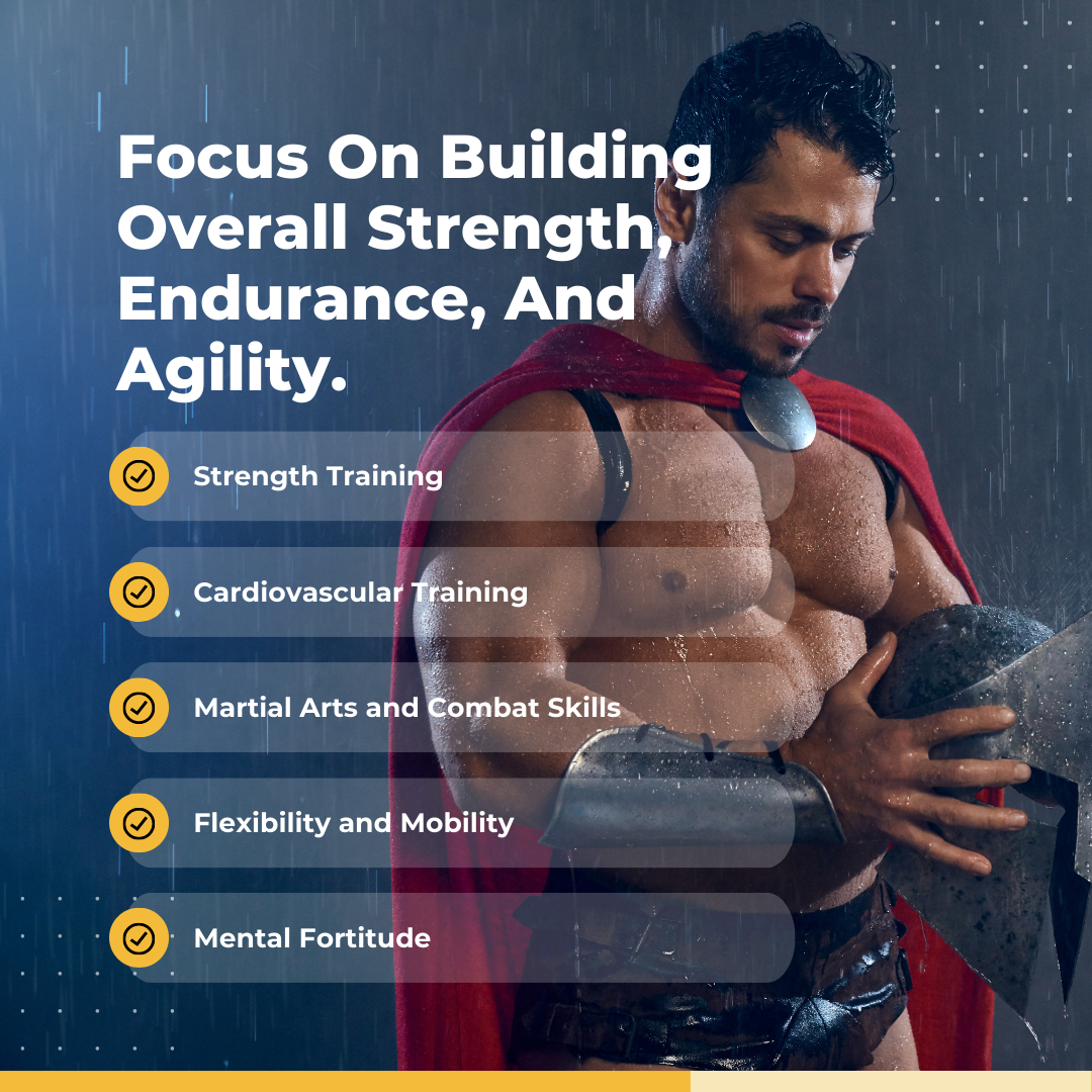 Spartan Warriors Modern Workout Program - Comfort Wants You Dead